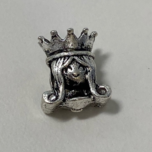 Jewelry | Queen Princess Girl Charm 4 Pandora Bracelet Necklace Silver ...